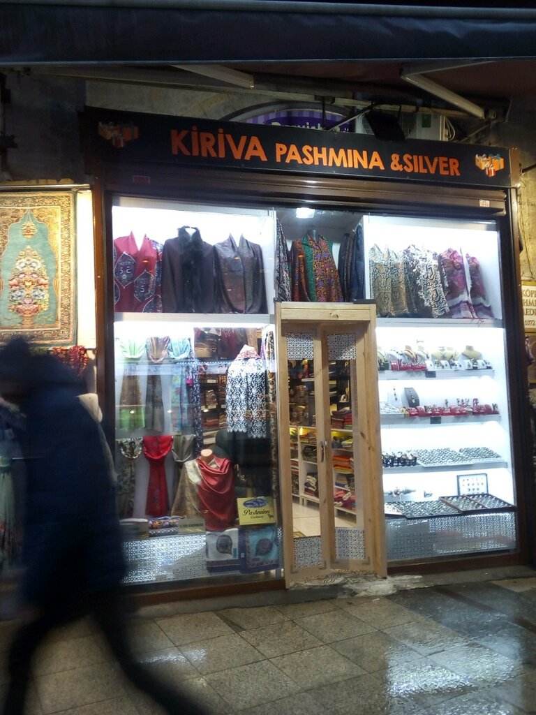 Hediyelik eşya mağazaları Kiriva pashmina&silver, İstanbul, foto