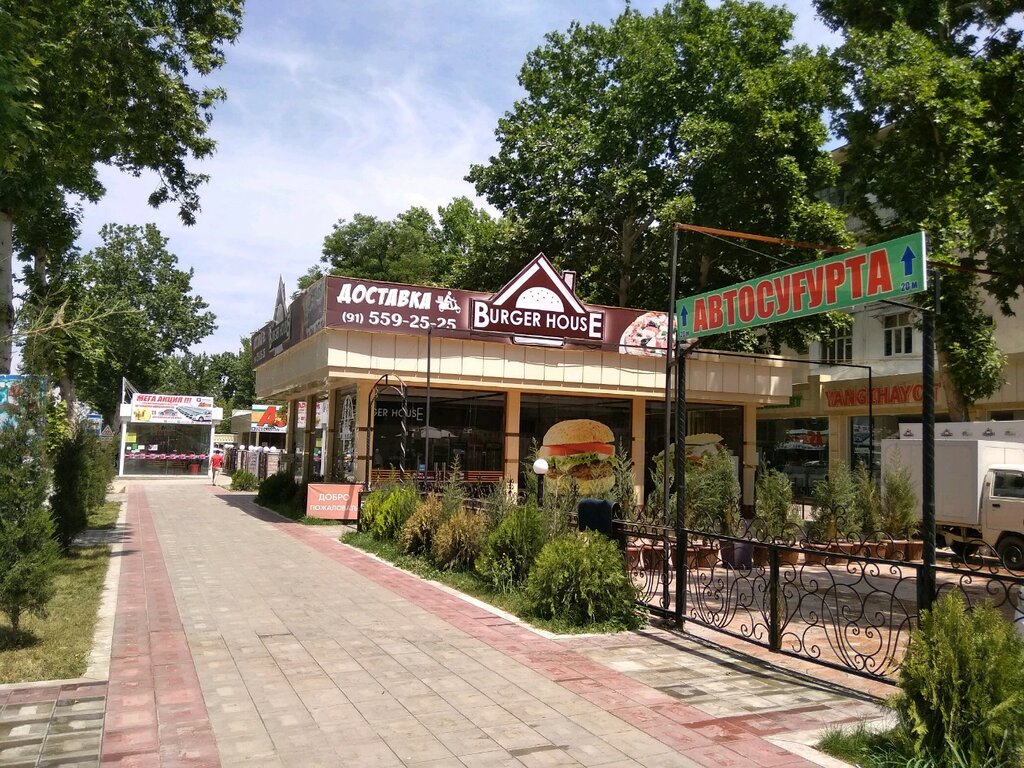 Fast food Burger house, Semerkant, foto