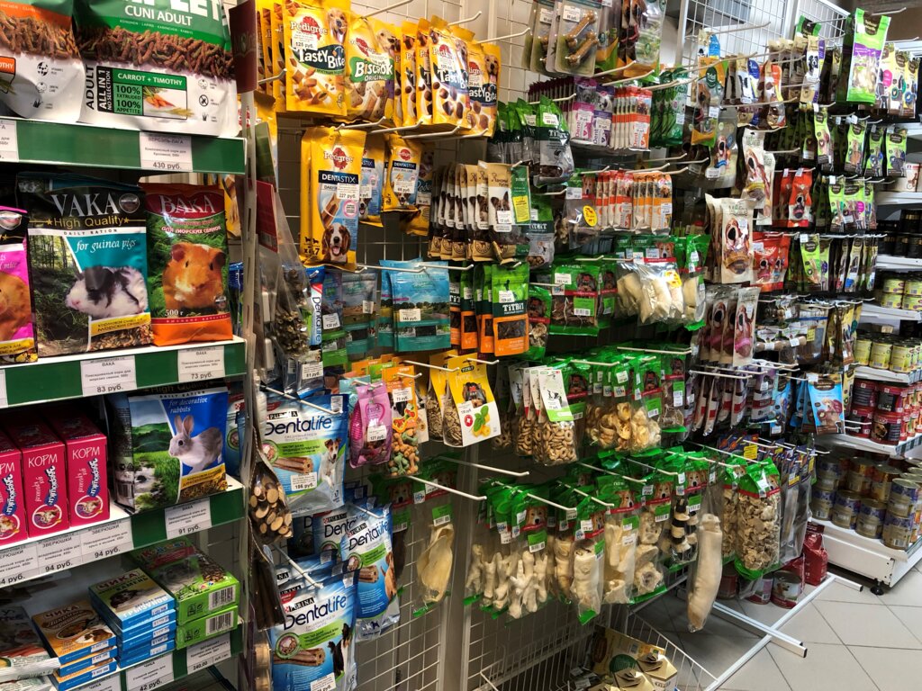 Petshop Zoomarket Usy i Khvost, Moskova, foto
