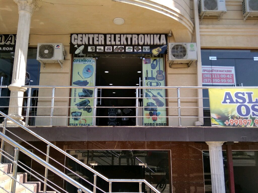 Enstrüman mağazaları Center Elektronika, Semerkant, foto