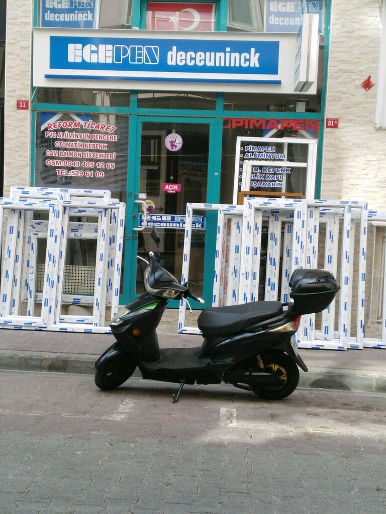 Pencere üretim, satış ve montaj firmaları Reform Ticaret - Egepen Deceuninck, İstanbul, foto