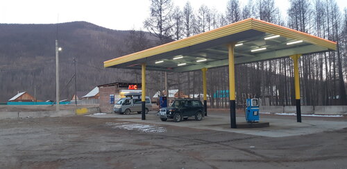 Benzin istasyonu ОкаТрансНефть, Buriatya, foto