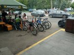 Bicycle parking (Khabarovskaya Street No:15, Moscow), bisiklet park yerleri  Moskova'dan
