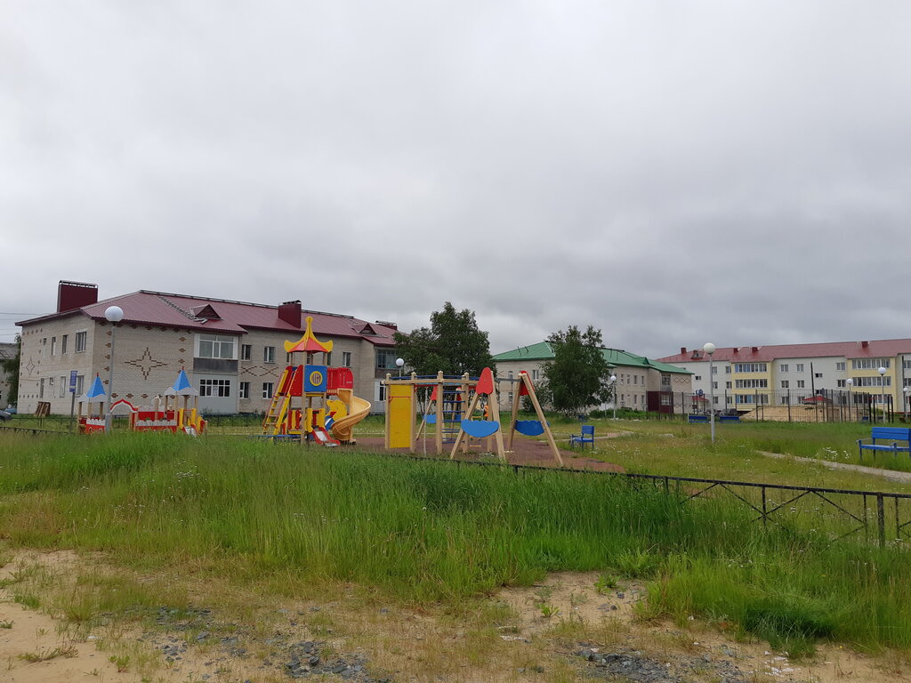 Oyun alanı Playground, Nenets özerk okrugu, foto