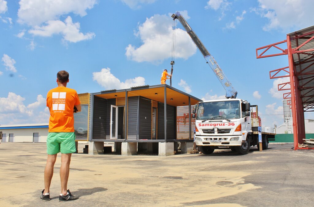 Prefabrik binalar Modulnyye Tekhnologii, Voronej, foto