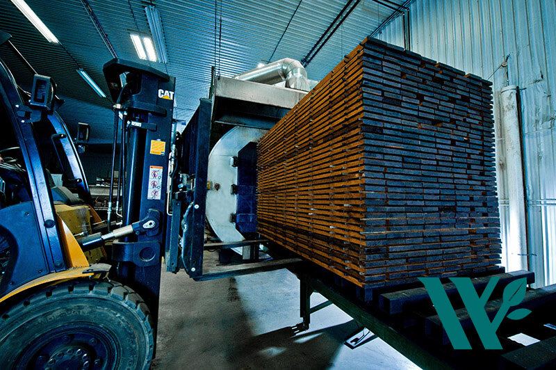 Ahşap endüstrisi Woodland, Kiev, foto