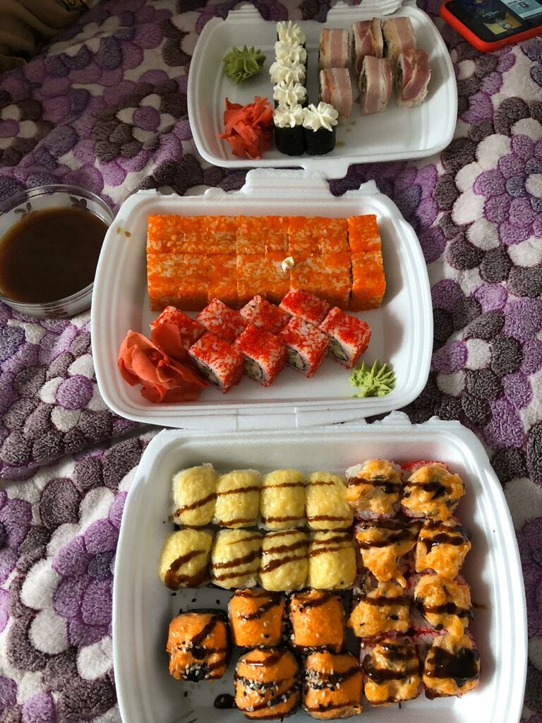 Hazır yemek teslim servisleri Суши Wok, Moskova, foto