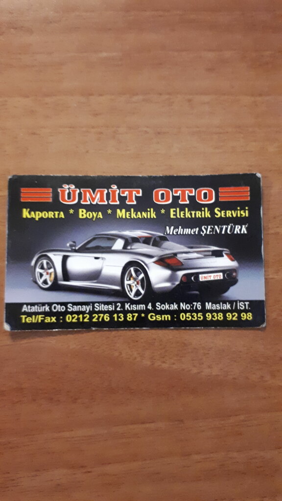 Otomobil servisi Ümit Oto, İstanbul, foto