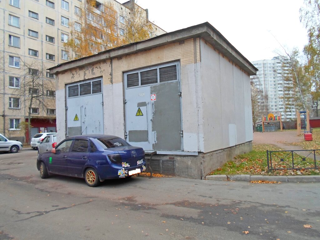 Mühendislik altyapısı Трансформаторная подстанция № 17843, Saint‑Petersburg, foto