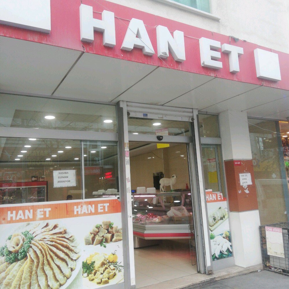 Kasap, şarküteri Han Et, İstanbul, foto