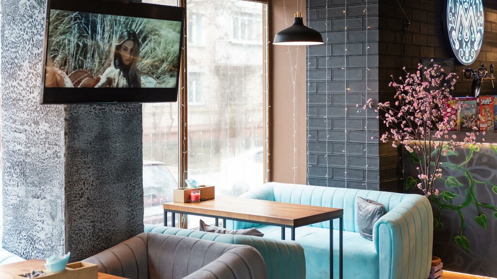 Nargile kafeler Hookah Myata Lounge, Moskova, foto