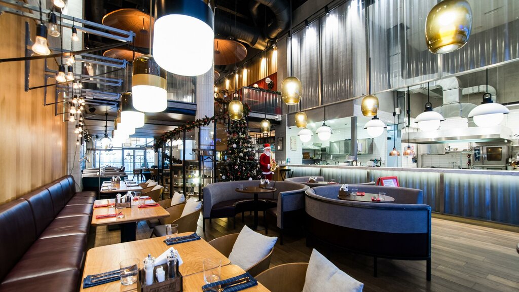 Restoran Gastrobar Led & Plamya, Moskova, foto