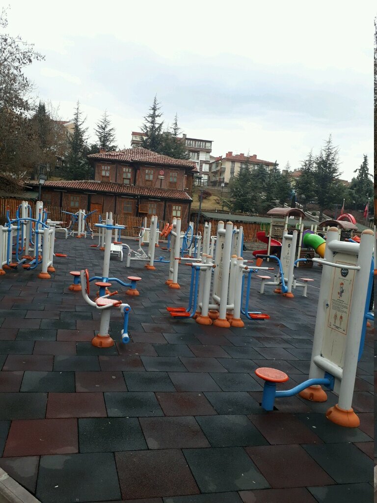 Spor alanı Gökçek parkı spor alanı, Ankara, foto