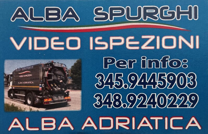 Sıhhi tesisat hizmetleri Alba Spurghi Alba Adriatica - Spurgo Fognature Pozzi Neri Videoispezioni, Abruzzo, foto