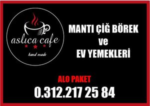 Aslı'Ca Cafe Mantı Çiğ Börek ve Ev Yemekleri (Ankara, Çankaya, Yaşamkent Mah., 3158. Cad., 13), kafe  Ankara'dan