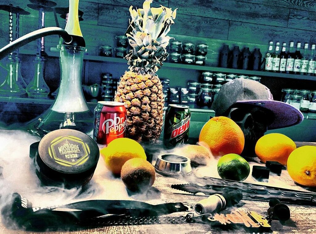 Nargile kafeler Bad Brothers lounge, Moskova, foto