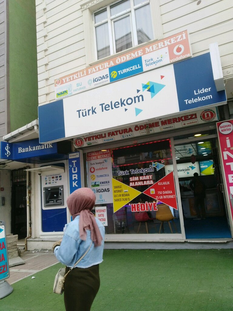 Telekomünikasyon firmaları Türk Telekom, İstanbul, foto