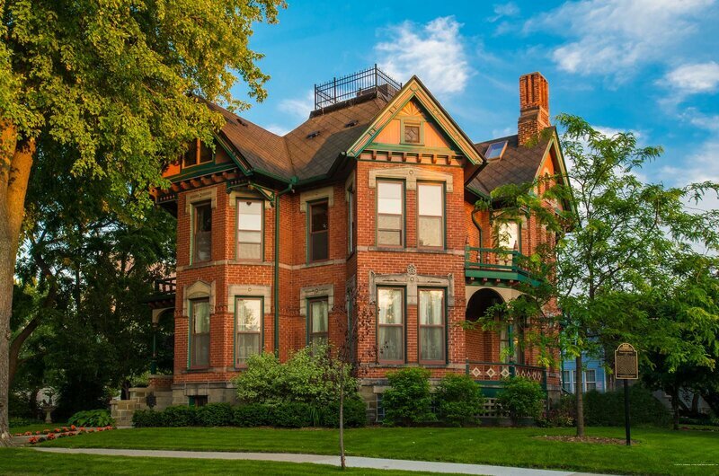 Otel The Historic Webster House, Bay City, foto