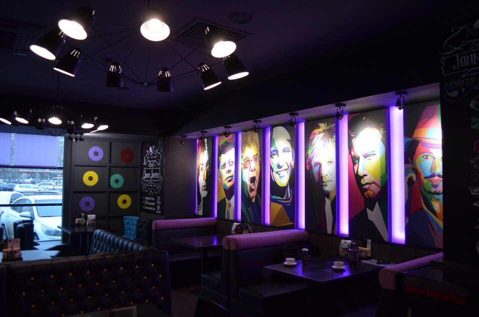 Kafe Johny Josper, Moskova, foto