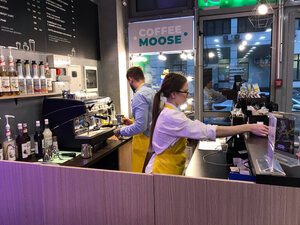 Kahve dükkanları Coffee Moose, Liubertsy, foto