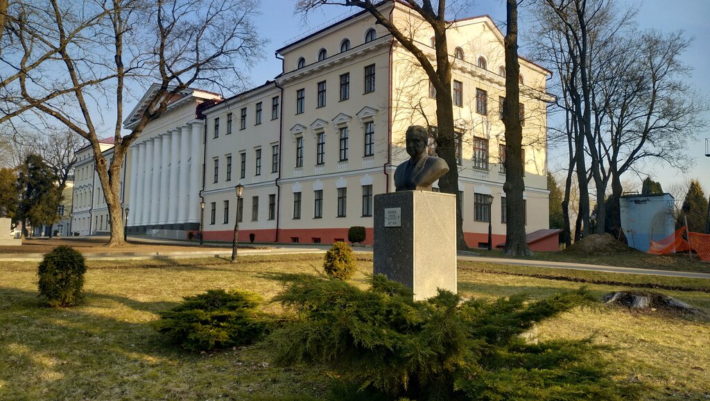 Anıt, heykel Бюст М.Ф. Иванова, Gorki, foto