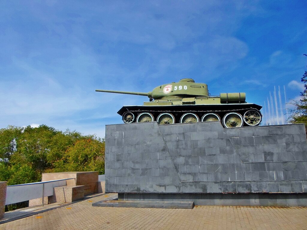 Teknoloji anıtı Танк Т-34, Ulan‑Ude, foto