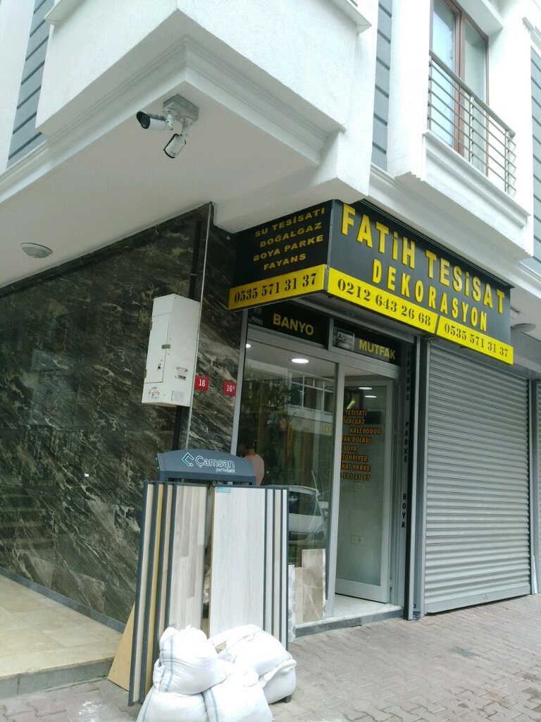 Sıhhi tesisat hizmetleri Fatih Tesisat Dekorasyon, İstanbul, foto