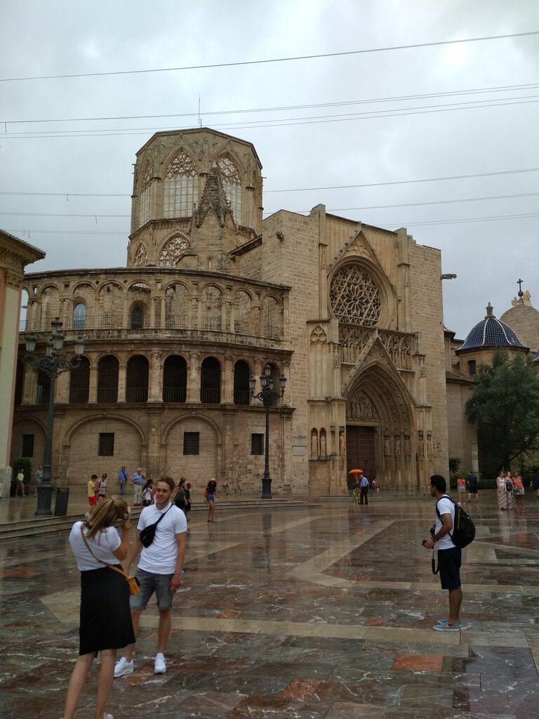 Katolik kiliseleri La Catedral de La Virgen, Valensiya, foto