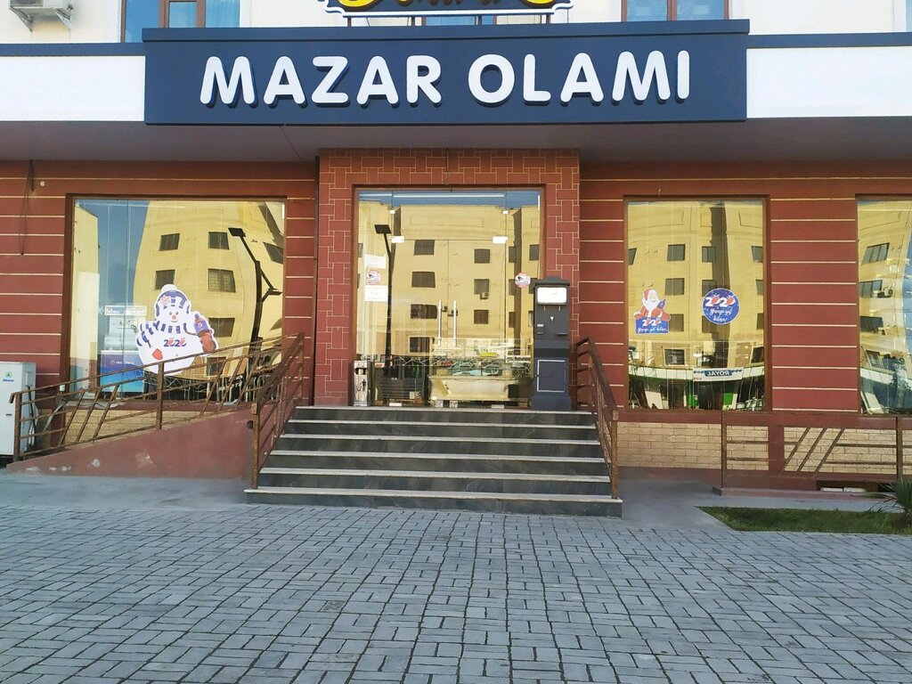 Pasta, şekerleme ve tatlı Shirin mazar olami, Andican, foto