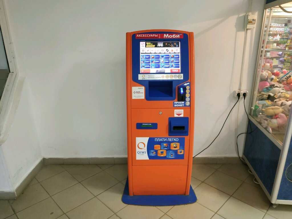 Ödeme terminali Qiwi, Vitebsk, foto