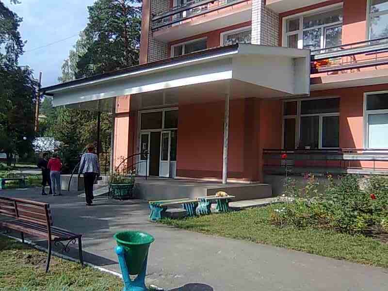 Termal otel Novomoskovsky sanatory Dp ChAO Ukrprofzdravnitsa, Dnepropetrovsk Bölgesi, foto