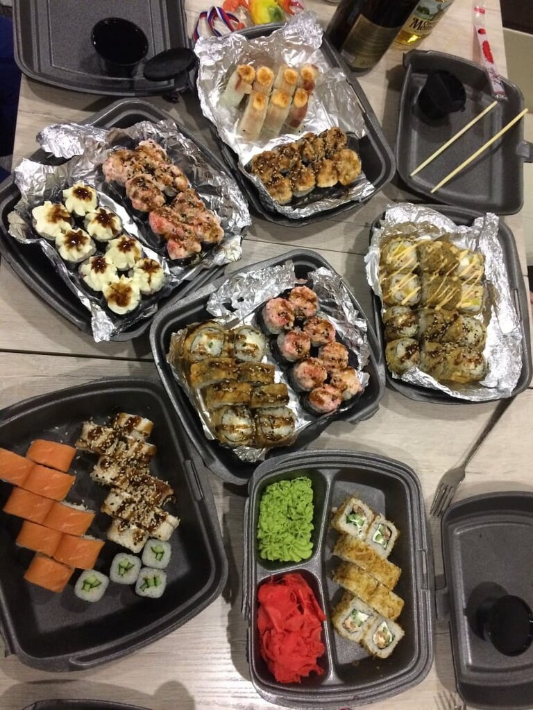 Hazır yemek teslim servisleri Vulkan Sushi, Samara, foto