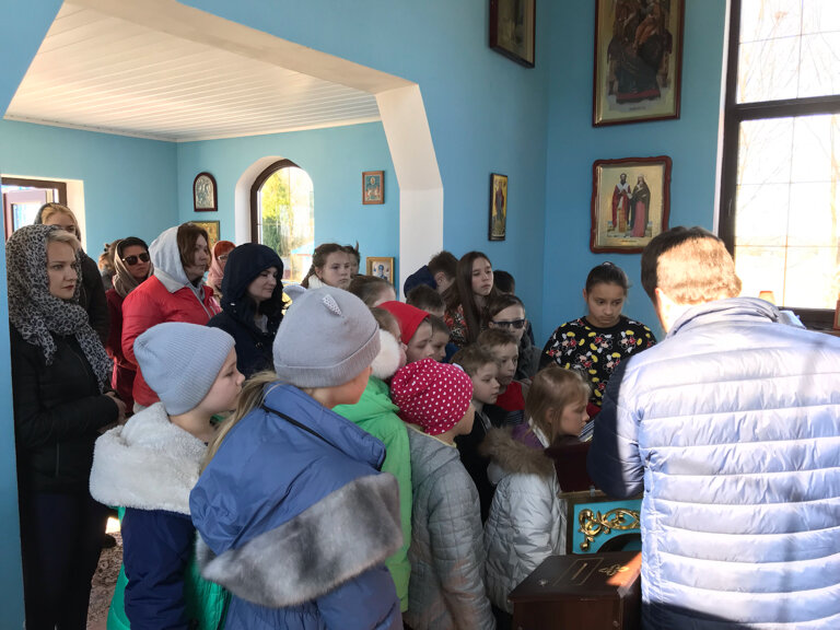 Ortodoks kiliseleri Храм явления Божией Матери, Brestskaya oblastı, foto