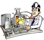 Repair of computers and laptops at home (vulica Haharyna No:35В), bilgisayar teknik servisleri  Bobruisk'ten