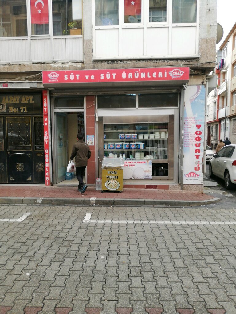 Süt ürünleri satış mağazaları Uysal Süt, İstanbul, foto