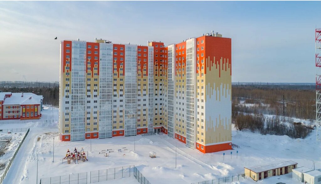 Konut blokları Zhk Parkovyy, Pyt‑Yah, foto