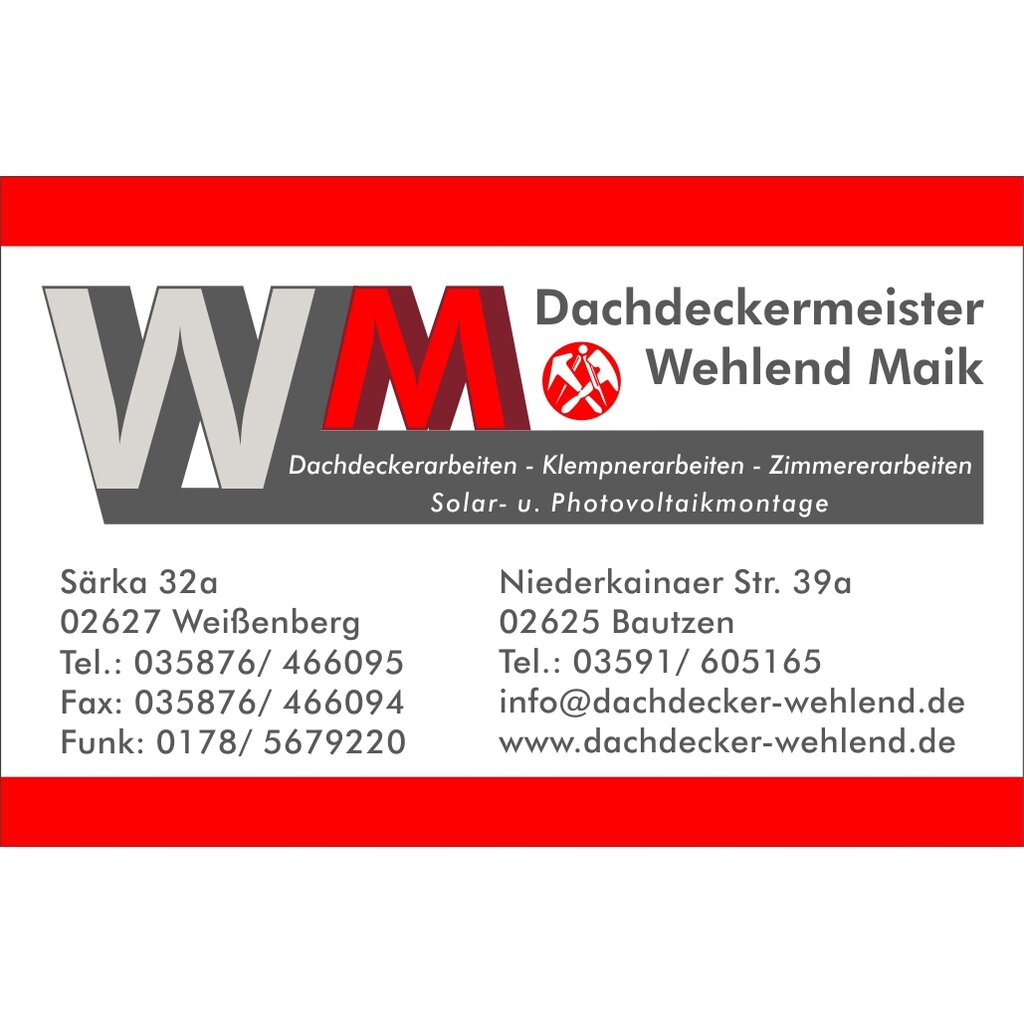 Çatı ve çatı materyalleri Maik Wehlend Dachdeckermeister, Saksonya, foto