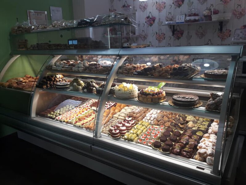Ekmek fırını Pasticceria La Deliziosa, Sicilya, foto