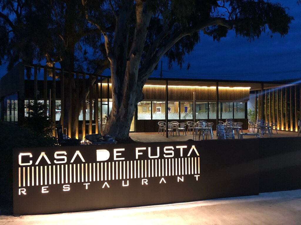 Restoran Restaurant L'estany-casa De Fusta, Katalonya, foto