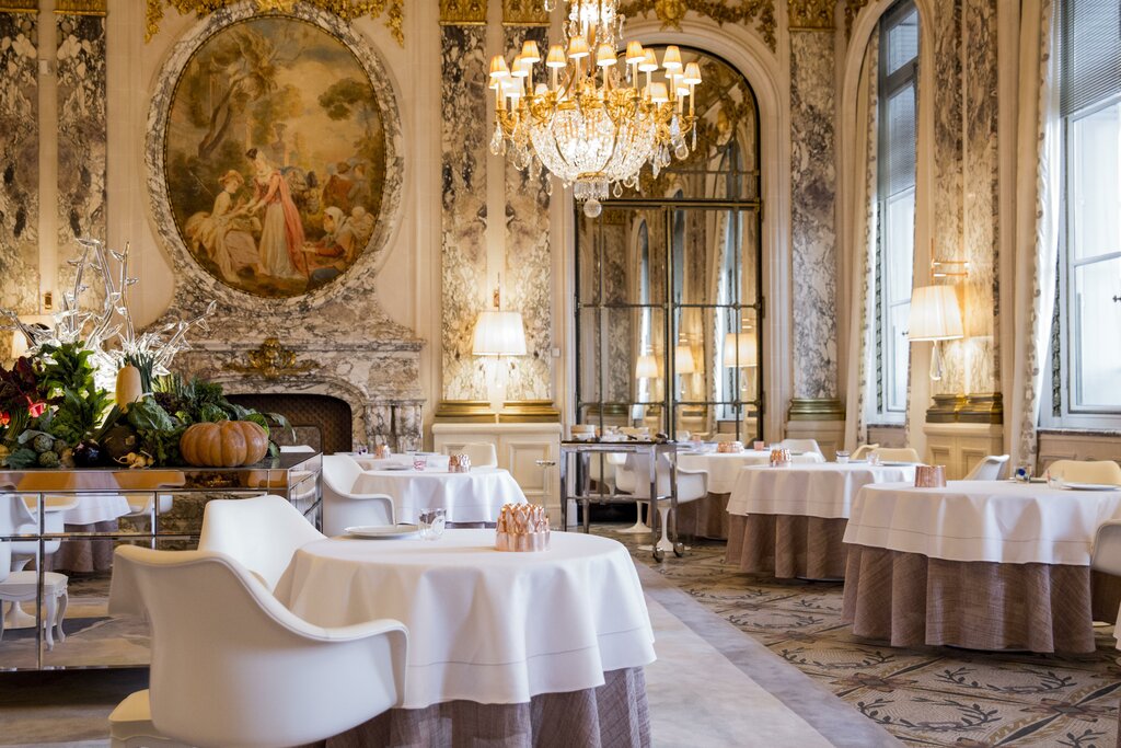 Restoran Restaurant le Meurice Alain Ducasse, Paris, foto