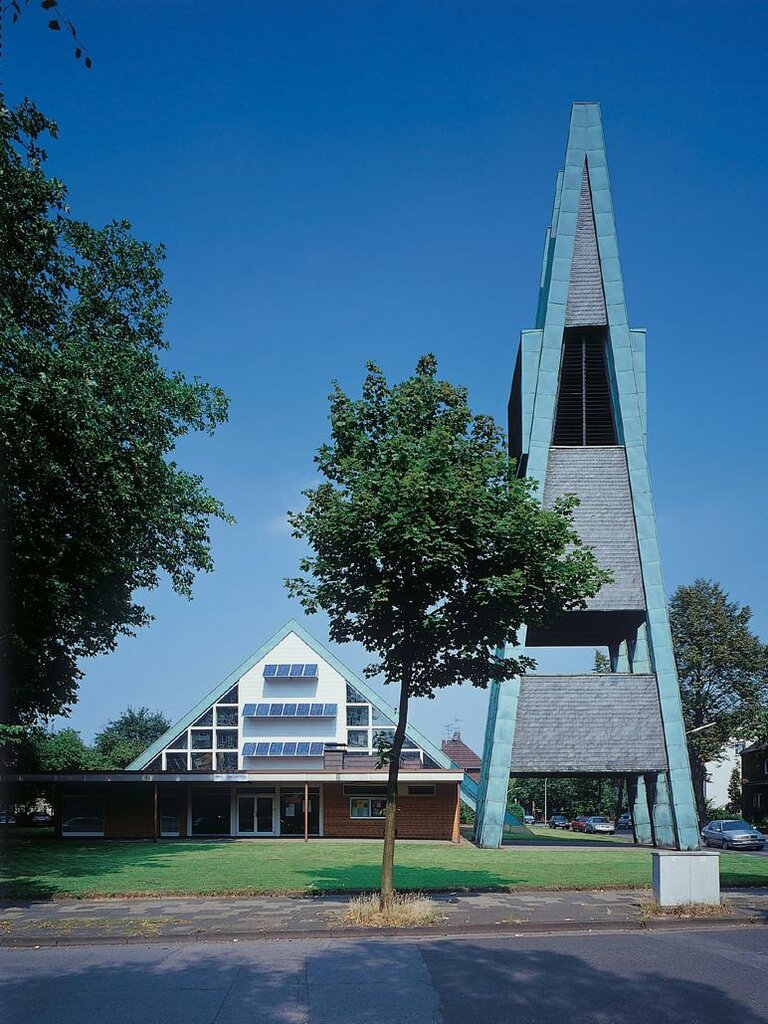 Dini dernekler Evangelische Kreuzkirche Friemersheim - Evangelische Kirchengemeinde Friemersheim, Moers, foto