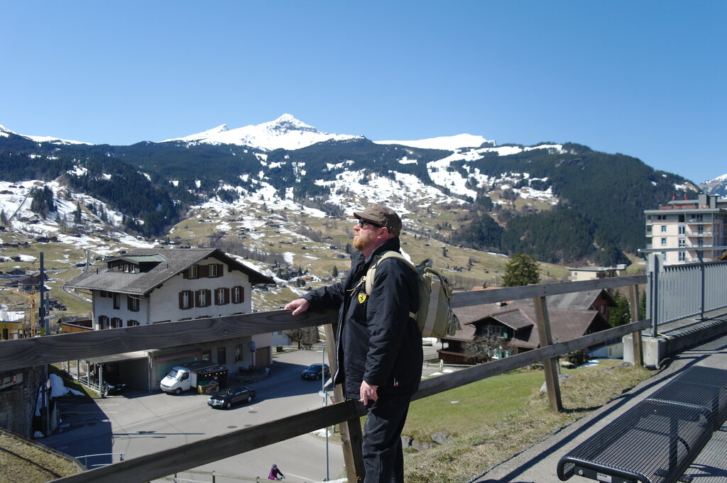 Tren istasyonu Grindelwald, Grindelwald, foto