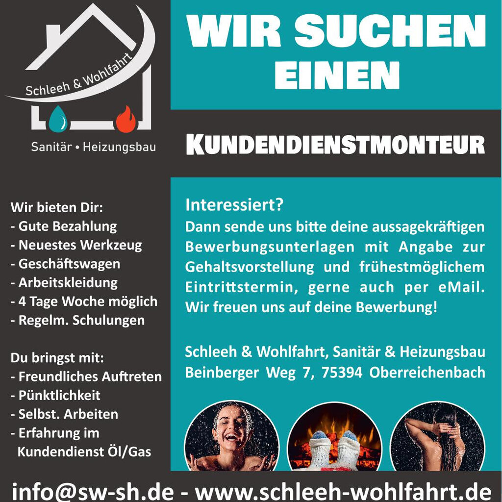 Sıhhi tesisat hizmetleri Schleeh & Wohlfahrt GbR, Baden‑Wurttemberg, foto