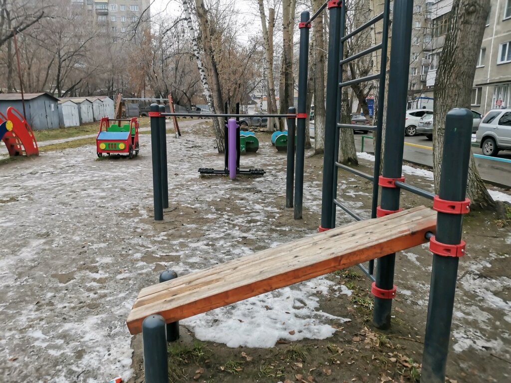Spor alanı Воркаут, Novosibirsk, foto