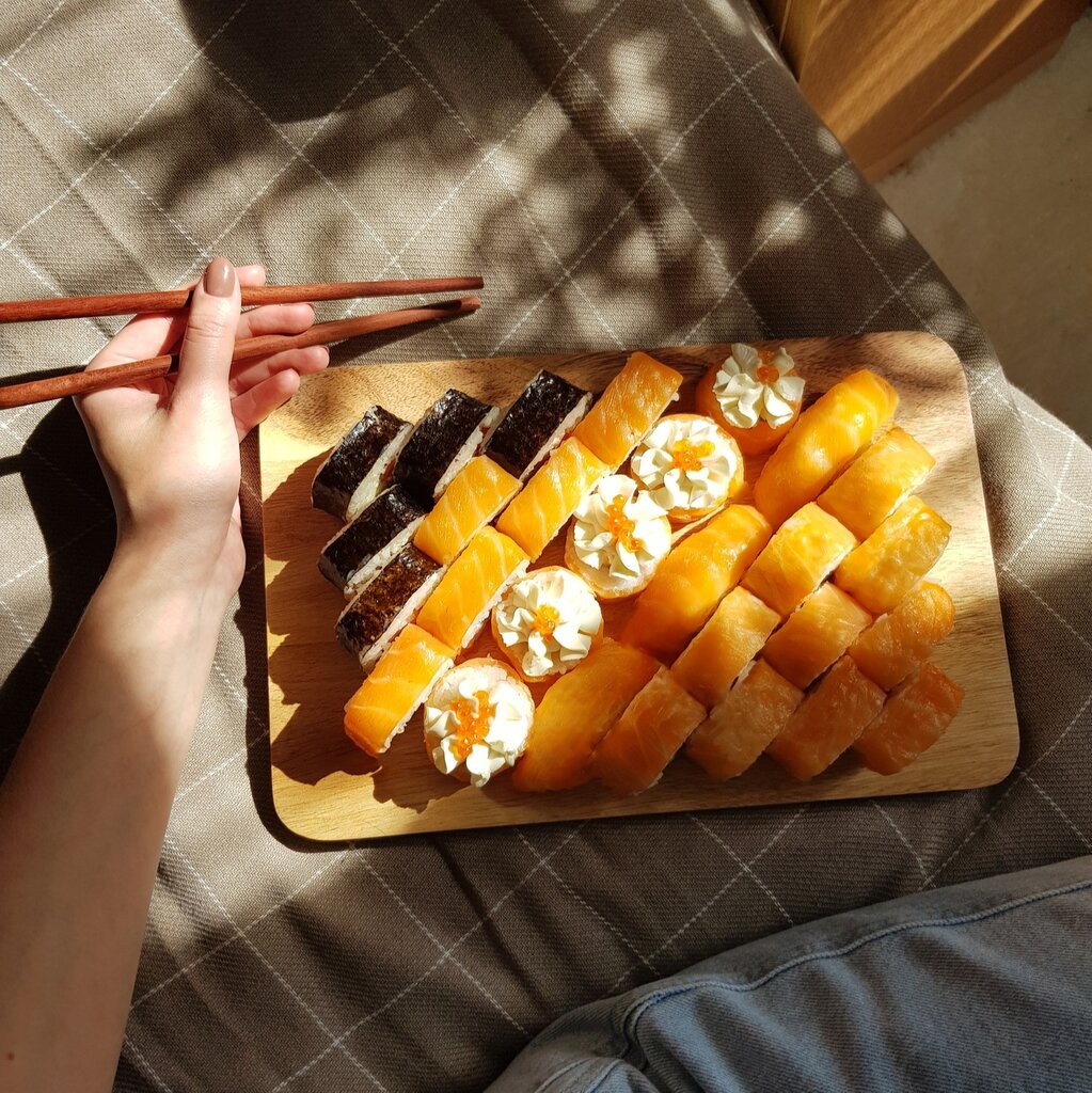 Suşi restoranı Sushi-Market, Angarsk, foto