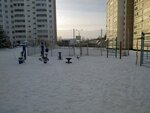Спортплощадка (Perm, mikrorayon Verkhniye Mully, zhiloy kompleks Velikan), spor alanı  Perm'den