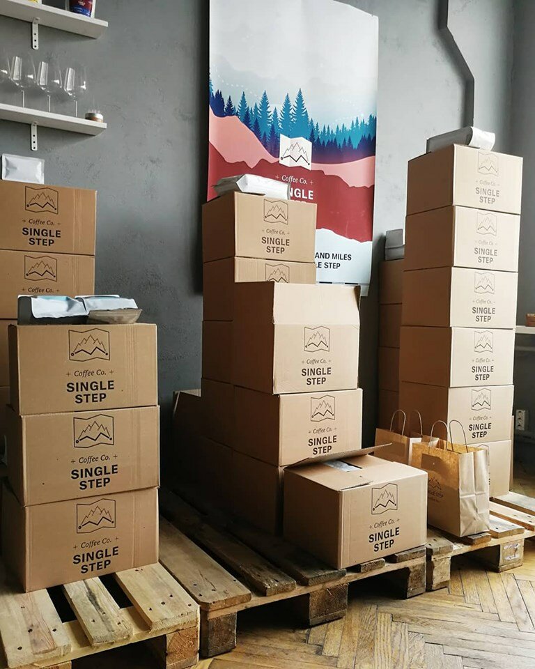 Gıda üreticileri Single Step Coffee Со, Minsk, foto