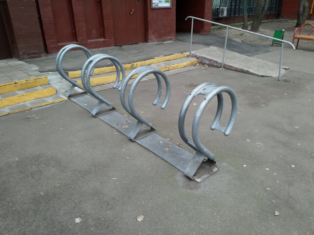 Bisiklet park yerleri Велопарковка, Moskova, foto