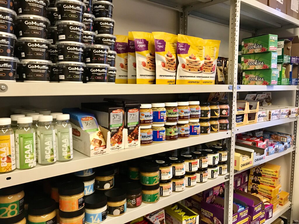 Diyet ve diyabetik ürünler Sushkamarket, Saint‑Petersburg, foto