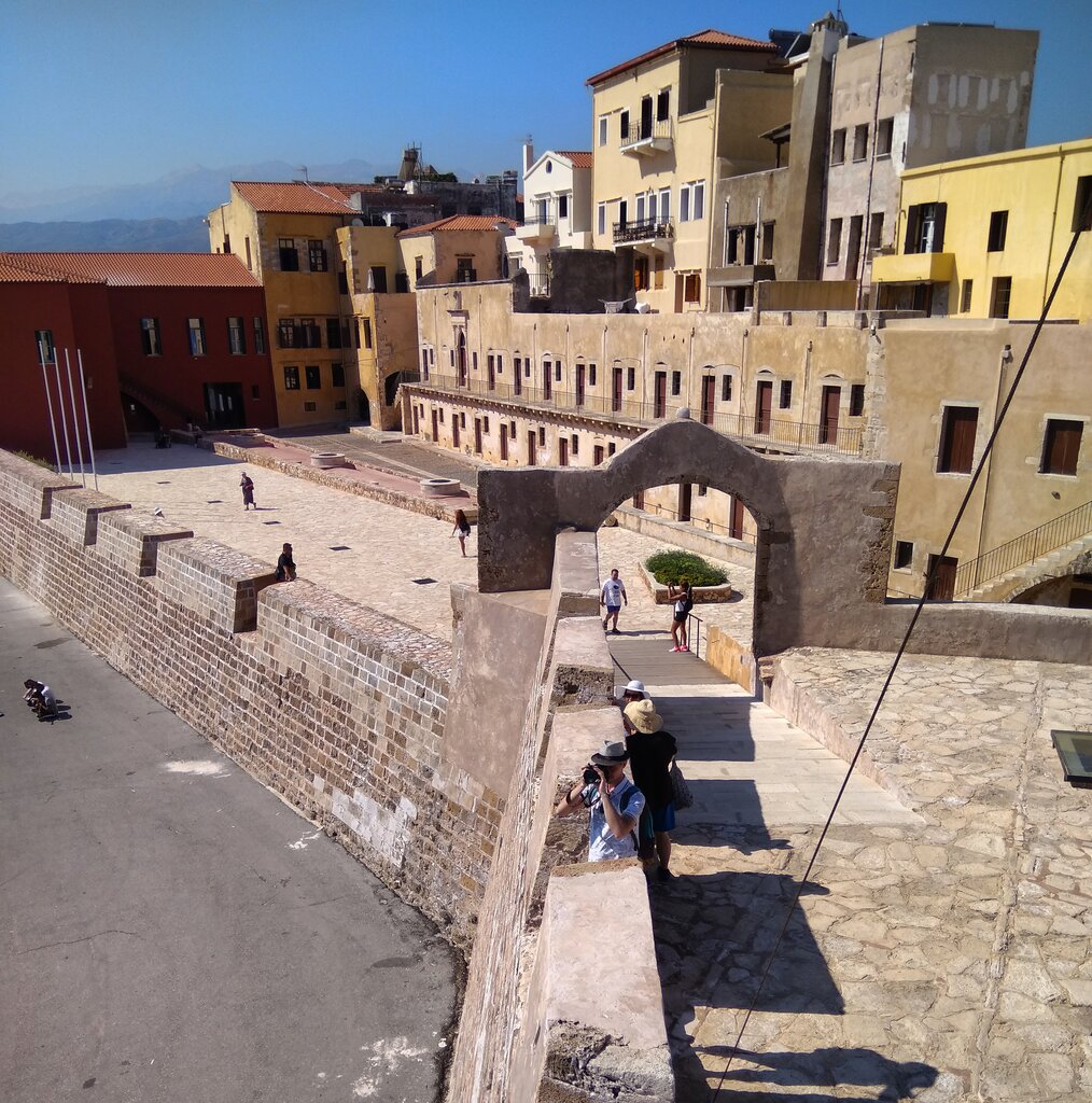 Turistik yerler Firkas Fortress, Hanya, foto